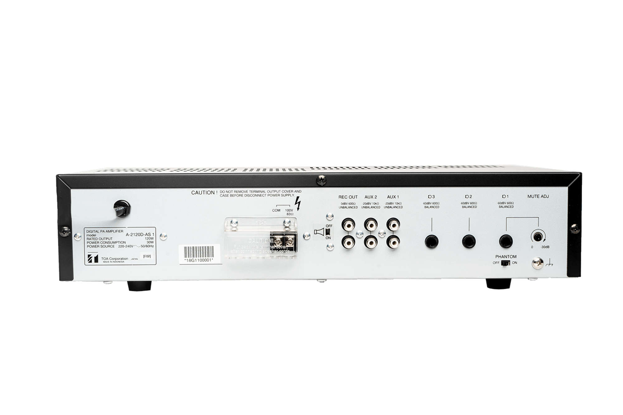 A-2240D-AS | A-2000D Digital Mixer Amplifiers | Products | TOA India ...