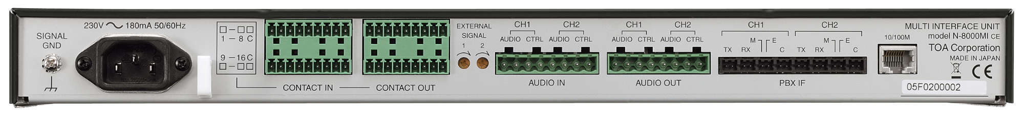 N-8000MI | N-8000 Series IP Intercom System | Products | TOA India Pvt ...