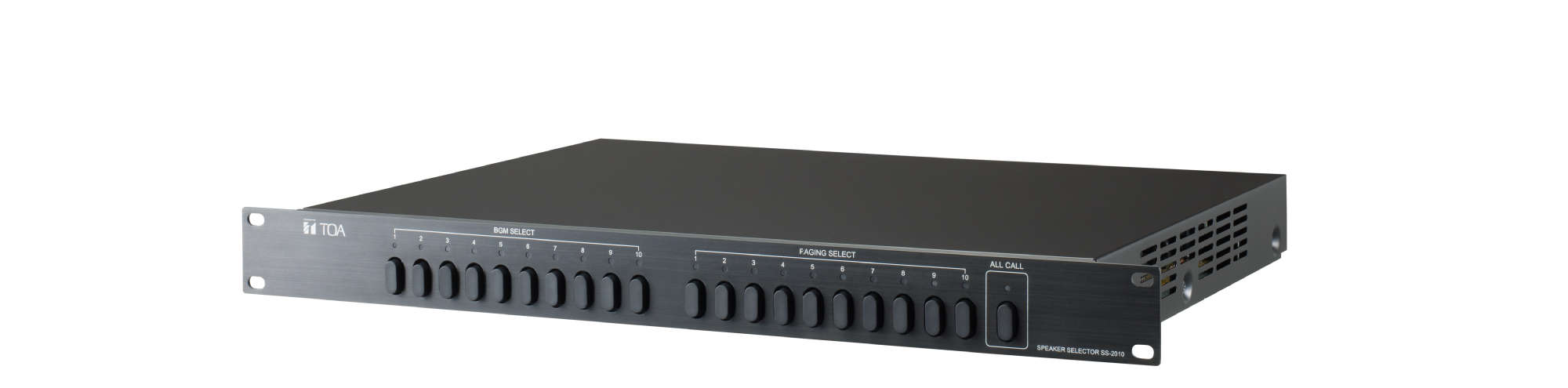 SS-2010 AS | Speaker Selectors | Products | TOA India Pvt. Ltd.