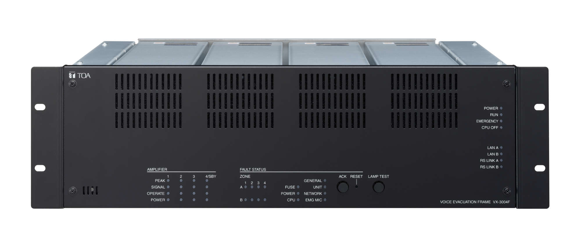 VX-3004F | VX-3000 Series | Products | TOA India Pvt. Ltd.